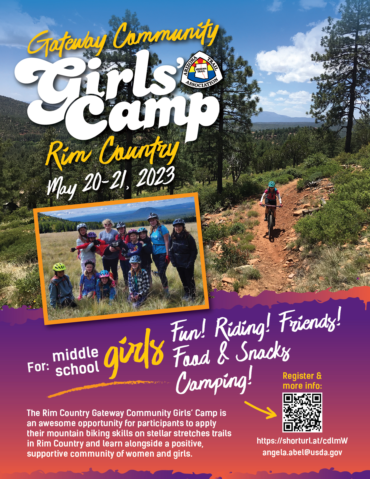 Gateway Community Shred and Stewardship Camps – Explore the Arizona Trail